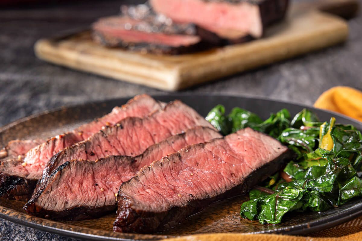 Bourbon Steak with Melon Salsa