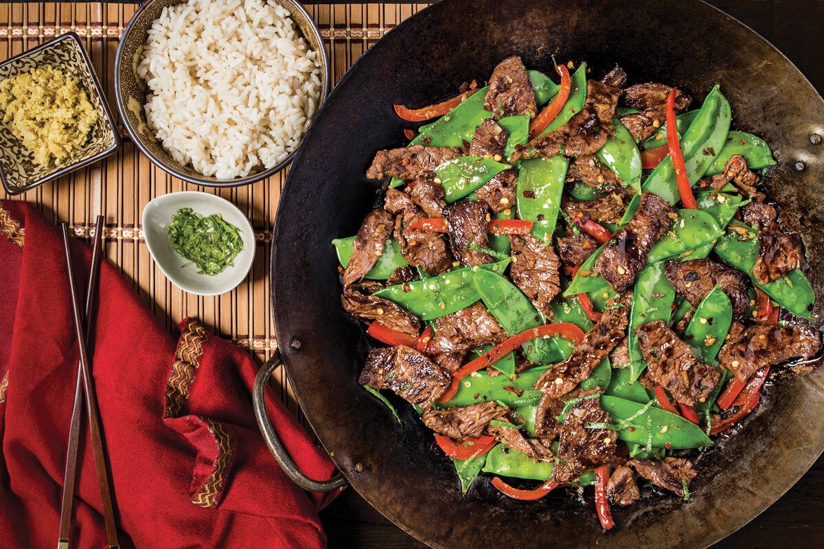 Ginger Lime Beef Stir-fry